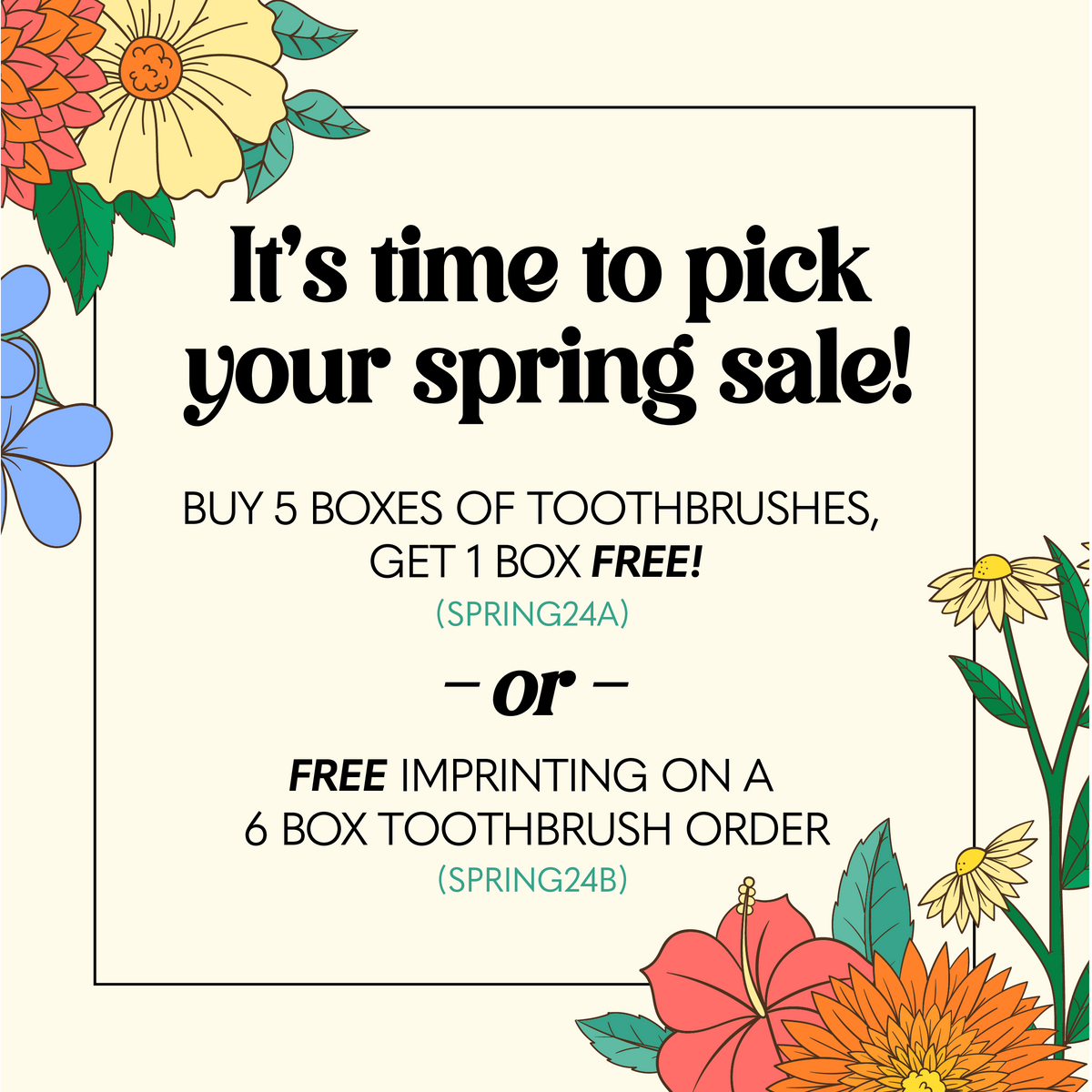 SPRING TOOTHBRUSH SALE – Pearl Oral Care