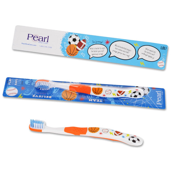 Pearl Kids Junior Toothbrush- Sports (144 pc) – Pearl Oral Care