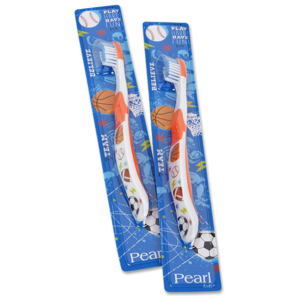 Pearl Kids Junior Toothbrush- Sports (144 pc) – Pearl Oral Care